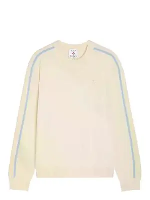 Casablanca Striped Sweater - Neutrals
