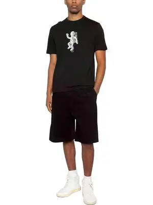 Paul Smith Astronaut-motif T-shirt - Black