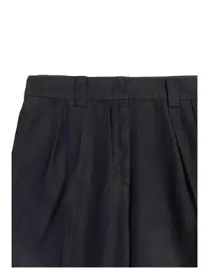 Aspesi Pleated Turn-up Shorts - Blue