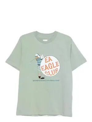 Emporio Armani Graphic Crewneck T-shirt - Green