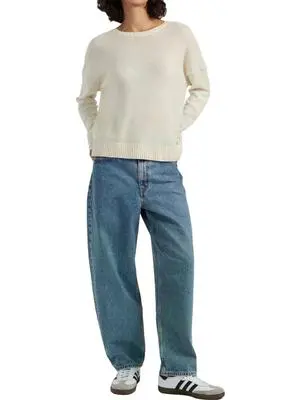 Chinti & Parker Crew Neck Long Sleeve Sweater - Neutrals