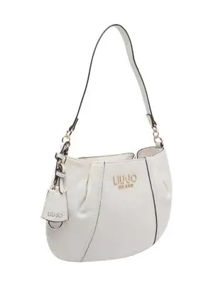 Liu Jo Shoulder Bag With Logo Detail - White