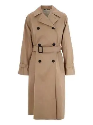 Max Mara Double-breasted Trench Coat - Neutrals
