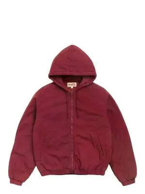 StÜssy Ripstop-texture Hooded Jacket - Red