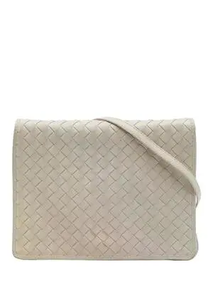 BOTTEGA VENETA 2012-2026 Nappa Intrecciato Flap Crossbody Bag