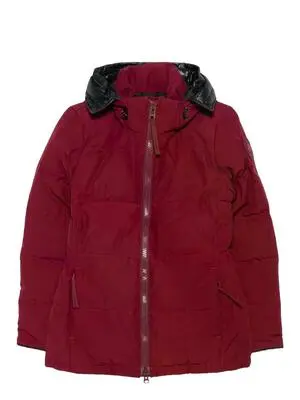 Canada Goose Chelsea Hooded Padded Jacket - Red