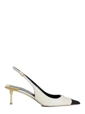 ELISABETTA FRANCHI Nappa Slingback Shoes