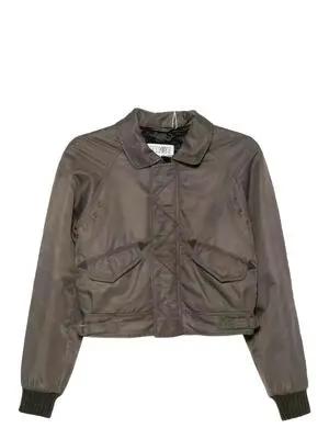 MAISON MARGIELA Cropped Zip-up Jacket