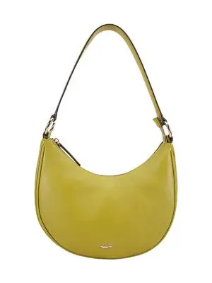 Paul Costelloe Louise Leather Hobo Bag - Green