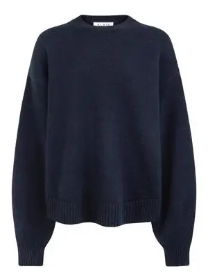 ALAÏA Cashmere-blend Crew-neck Sweater