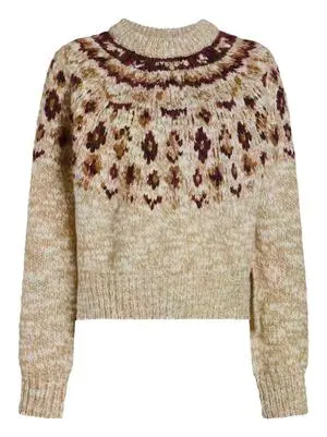 PROENZA SCHOULER WHITE LABEL Lizzy Fair Isle Sweater