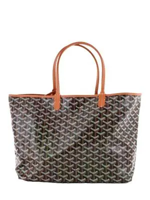 Goyard Saint Louis Coated Canvas Pm Tote Bag - Brown
