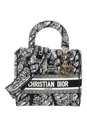 DIOR Medium Lady D-lite Tote Bag