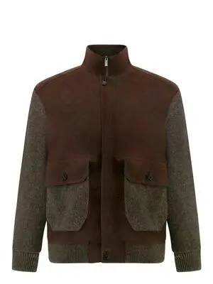PAUL & SHARK Panelled Bomber Jacket