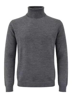 FRANZESE COLLECTION Stefano De Martino Turtleneck Sweater - Grey