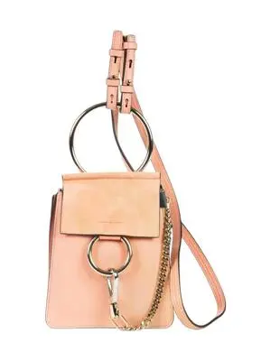 Chloé Small Faye Bracelet Shoulder Bag Pink