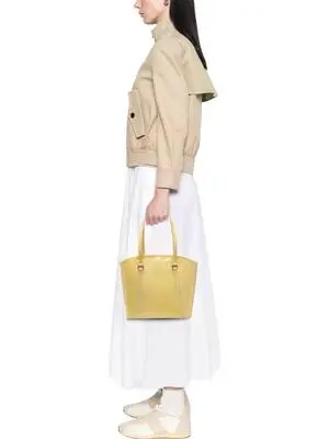 LOUIS VUITTON 2012 Monogram Vernis Avalon Mm Shoulder Bag Neutrals