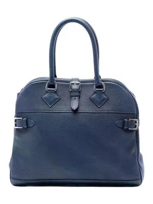 HERMÈS 2009 Clemence Atlas 35 Handbag