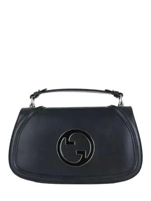 Gucci Blondie Leather Shoulder Bag - Black