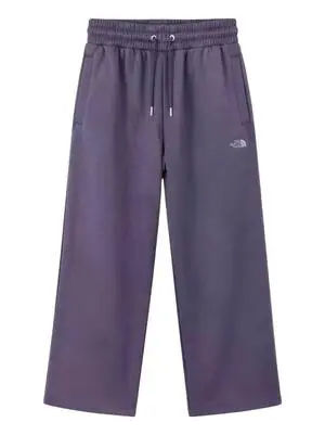 The North Face Logo-embroidered Drawstring Track Pants Purple