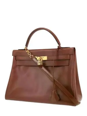 Hermès 1984 Kelly 32 Handbag - Brown