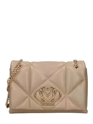 MOSCHINO Love Quilted Shoulder Bag