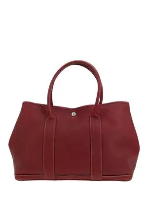 Hermès 2011 Garden Party Tote Bag - Red