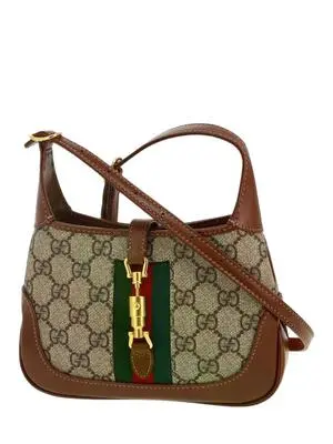 Gucci Mini Jackie Shoulder Bag Brown