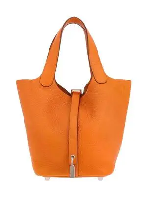 HERMÈS 2018 Picotin Togo-leather Tote Bag