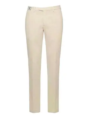 DEVORE INCIPIT Belt-loop Pressed-crease Trousers