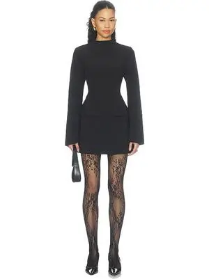 ODDMUSE Odd Muse Split Sleeve Mini Dress