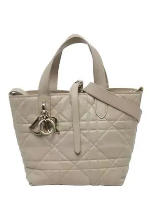 DIOR 2025 Small Calfskin Macrocannage Toujours Satchel