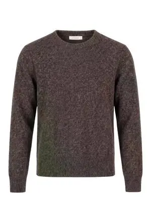 SLOWEAR Crew-neck Flecked Sweater