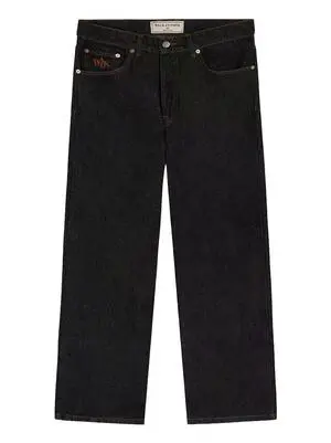 WALK IN PARIS Logo-embroidered Jeans