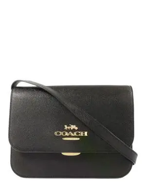 COACH Grained Leather Shoulder Bag