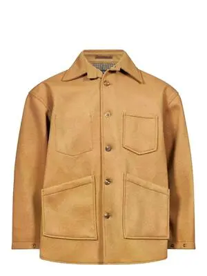 COMME DES GARÇONS Patch-pocket Button-up Jacket