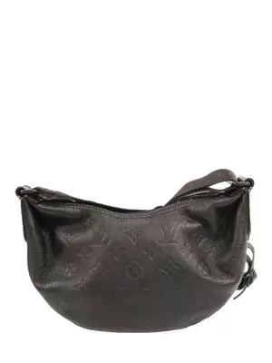 LOUIS VUITTON Hamac Monogram Shadow Crossbody Bag Black
