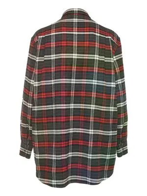 BALENCIAGA Plaid Oversized Shirt