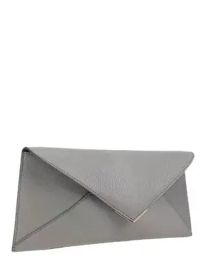 Tyler Ellis 28 Lee Lineage Pebbled-leather Clutch Bag Grey