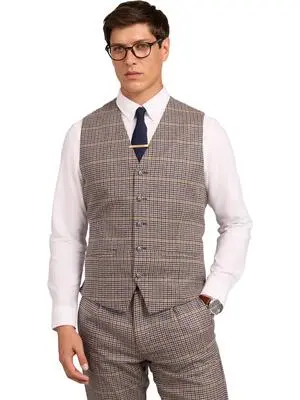 HOLLAND COOPER St James Waistcoat Prince Of Wales