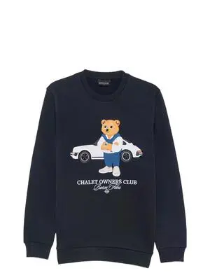 BARON FILOU Graphic-print Sweatshirt Blue