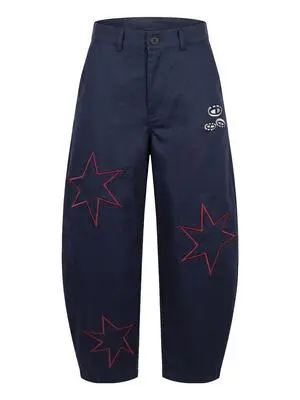 KING NAKED Outscape Balloon Trousers - Navy