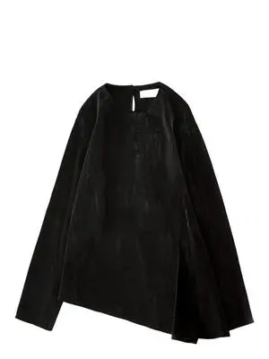 STUDIO NICHOLSON Cecile Asymmetric-hem Top