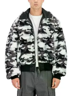 ALPHA INDUSTRIES B-15 Reversible Ii Uv Loose-fit Bomber Jacket