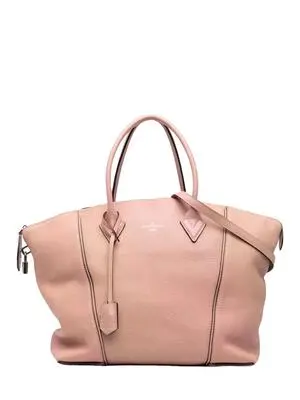 LOUIS VUITTON 2014 Taurillon Soft Lockit Mm Satchel