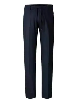 Bogner Riley Business Pressed-crease Trousers Blue