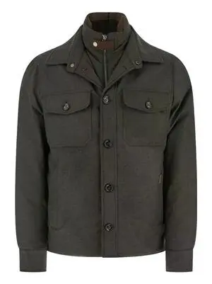 MOORER Piumino Button-up Down Jacket
