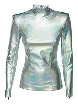 BALMAIN Mock-neck Top