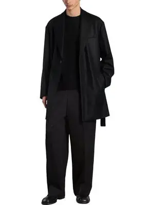 SSSTEIN Belted Notch-lapels Blazer