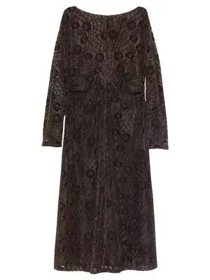 NINA 14.7 Floral-lace Midi Dress